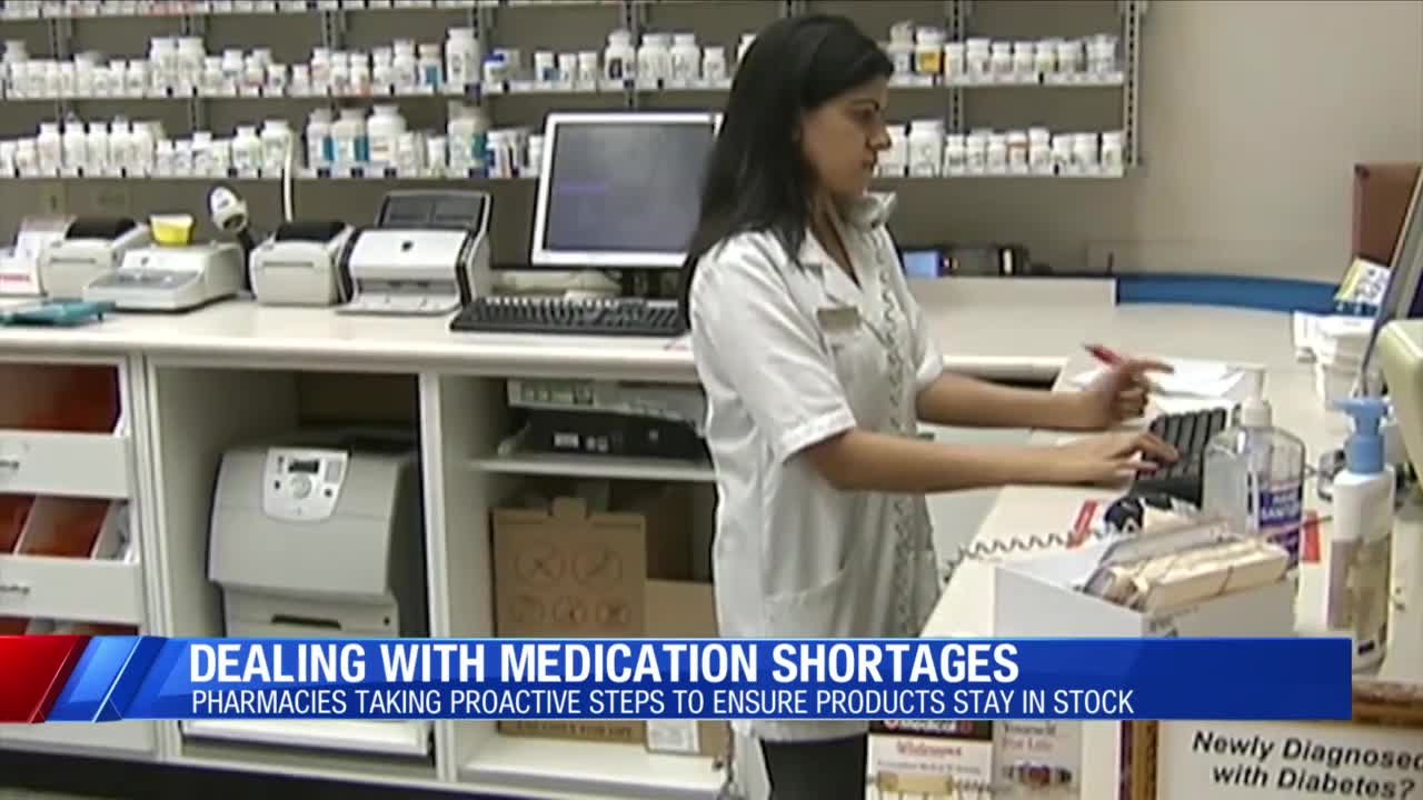 Pharmacies dealing with medication shortages – WFXRtv