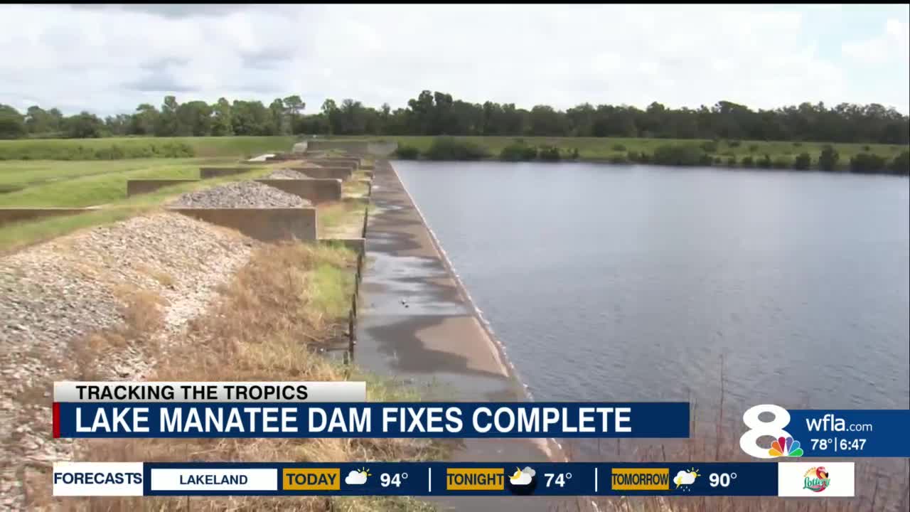 Manatee County completes maintenance on Lake Manatee Dam ahead of ...