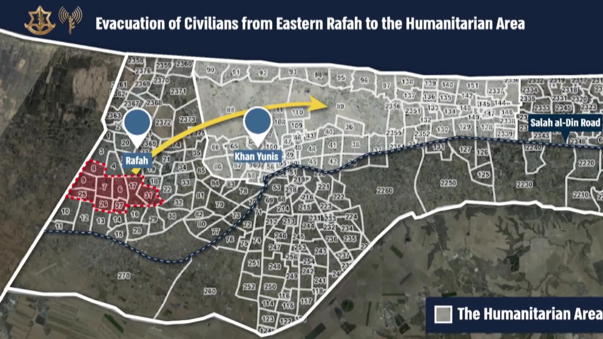Israel orders new evacuations in Rafah – WFLA
