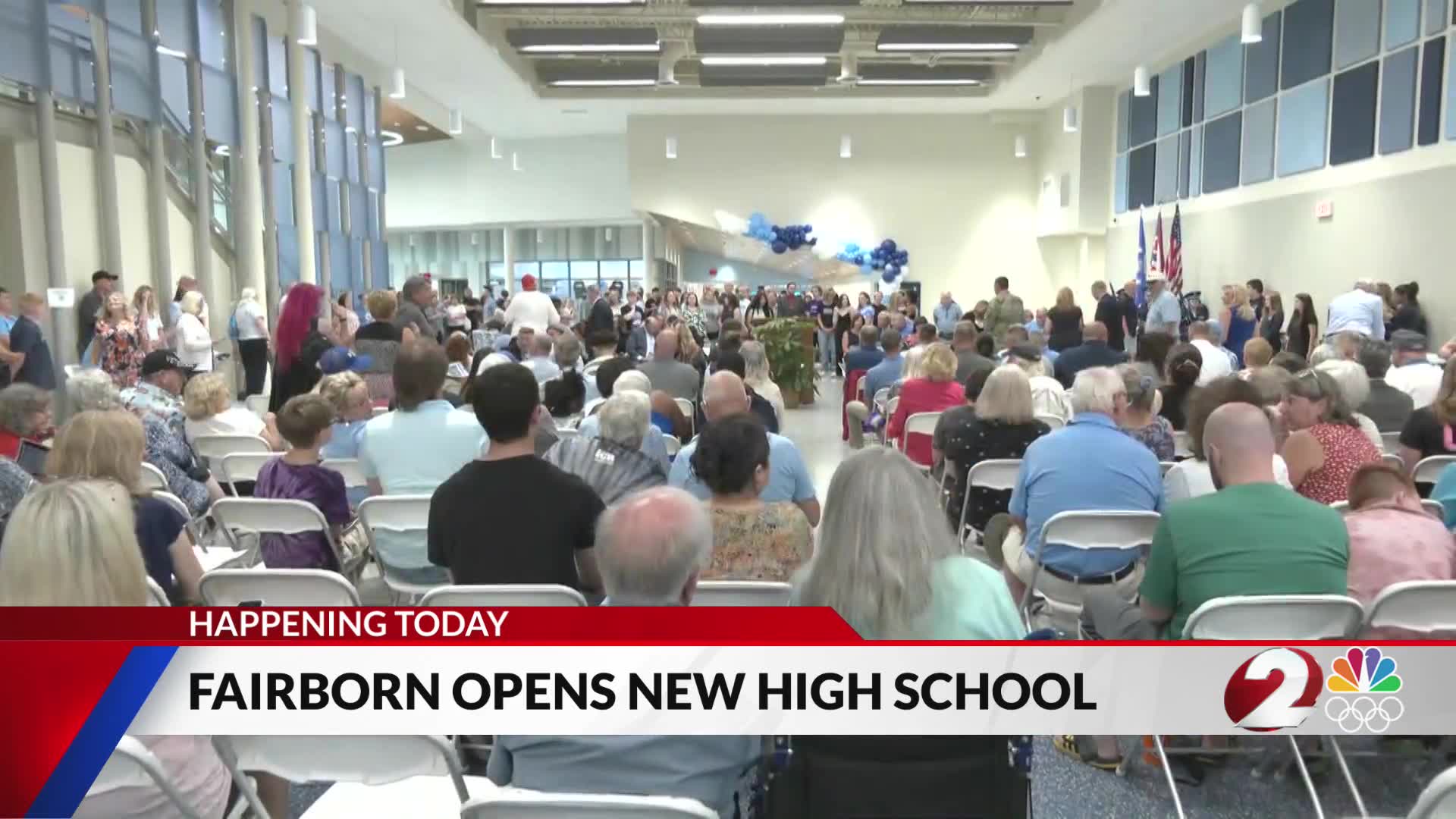 Ribbon cutting ceremony held at new Fairborn High School – WDTN.com