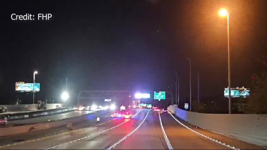 FHP: DUI driver in Tesla hits concrete wall, nearly crashes with cars ...