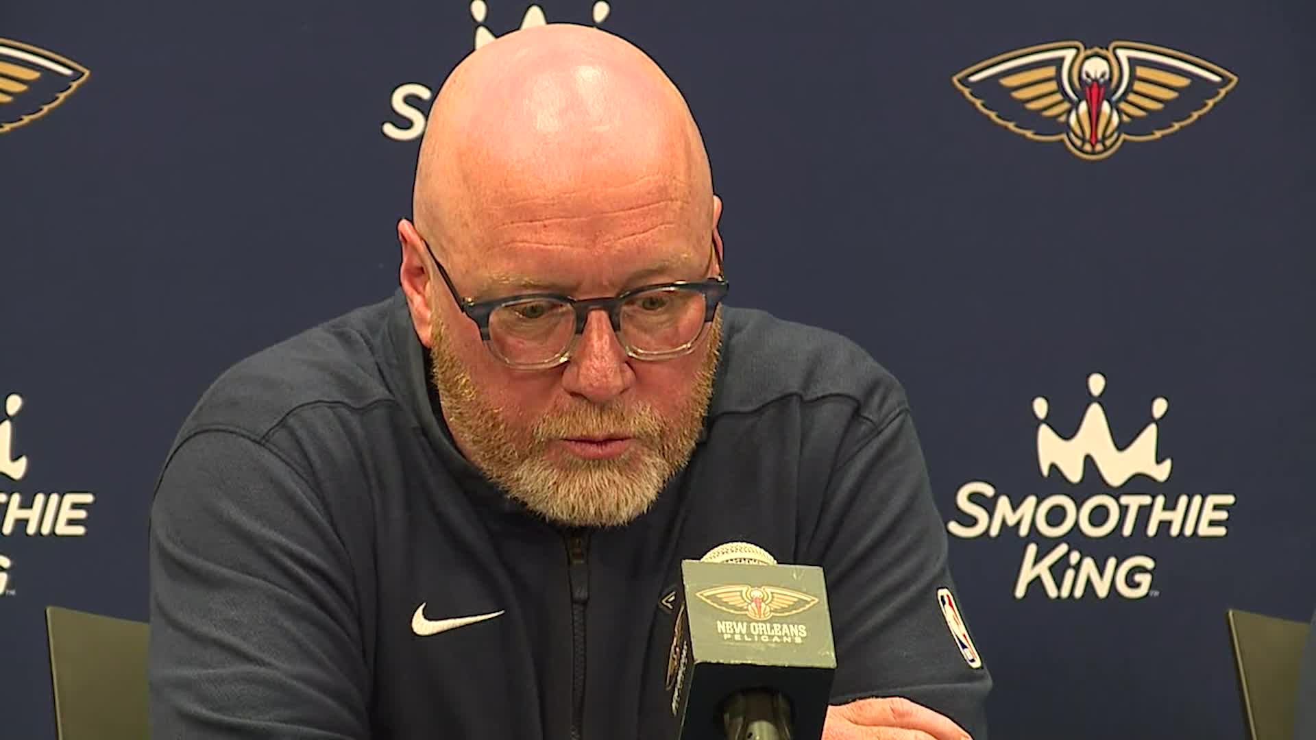 New Orleans Pelicans VP of Basketball Operations David Griffin and GM ...