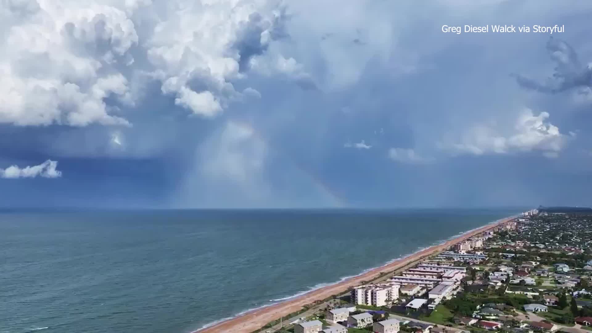 ‘Photogenic storm’: Rainbow, lightning light up Florida sky – NEWS10 ABC