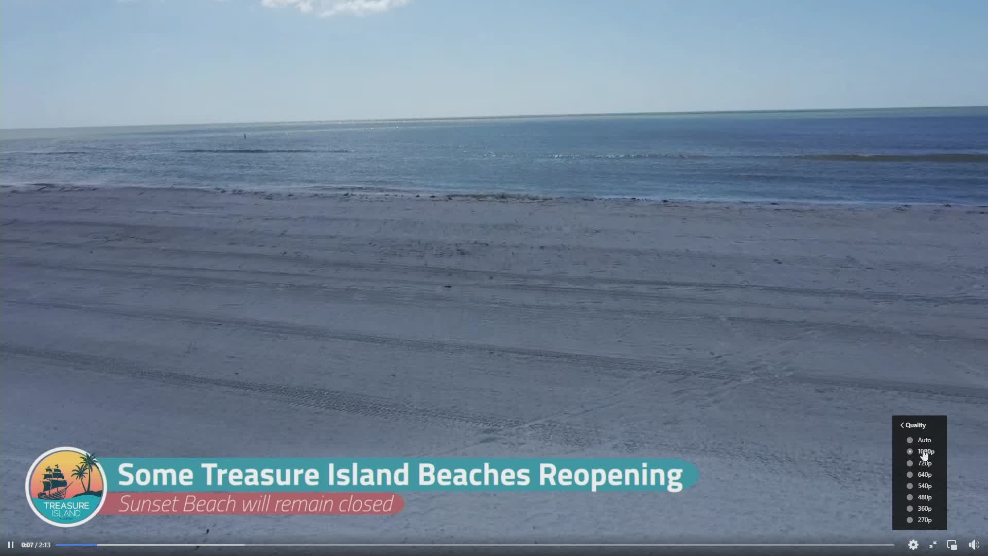 Treasure Island Beaches reopen after Hurricane Helene and Milton – WFLA