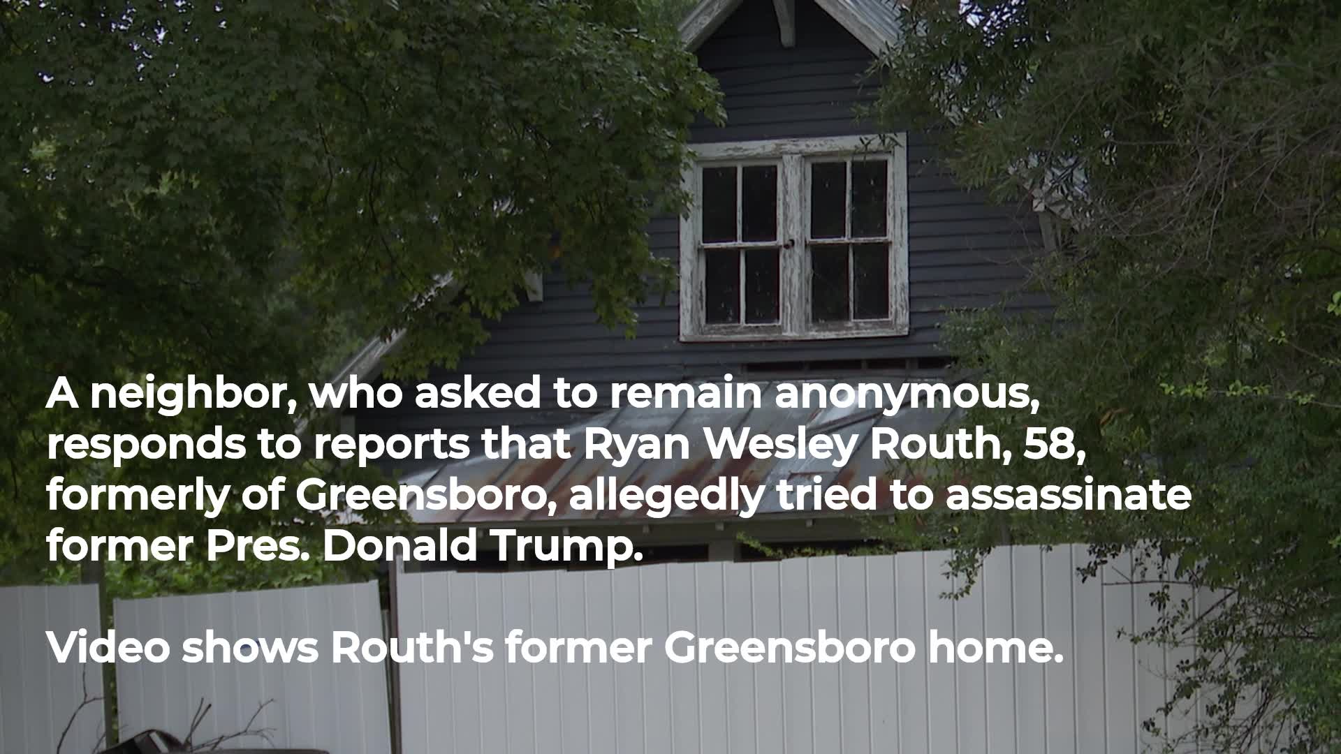 Neighbor describes living next to man accused of attempted ...