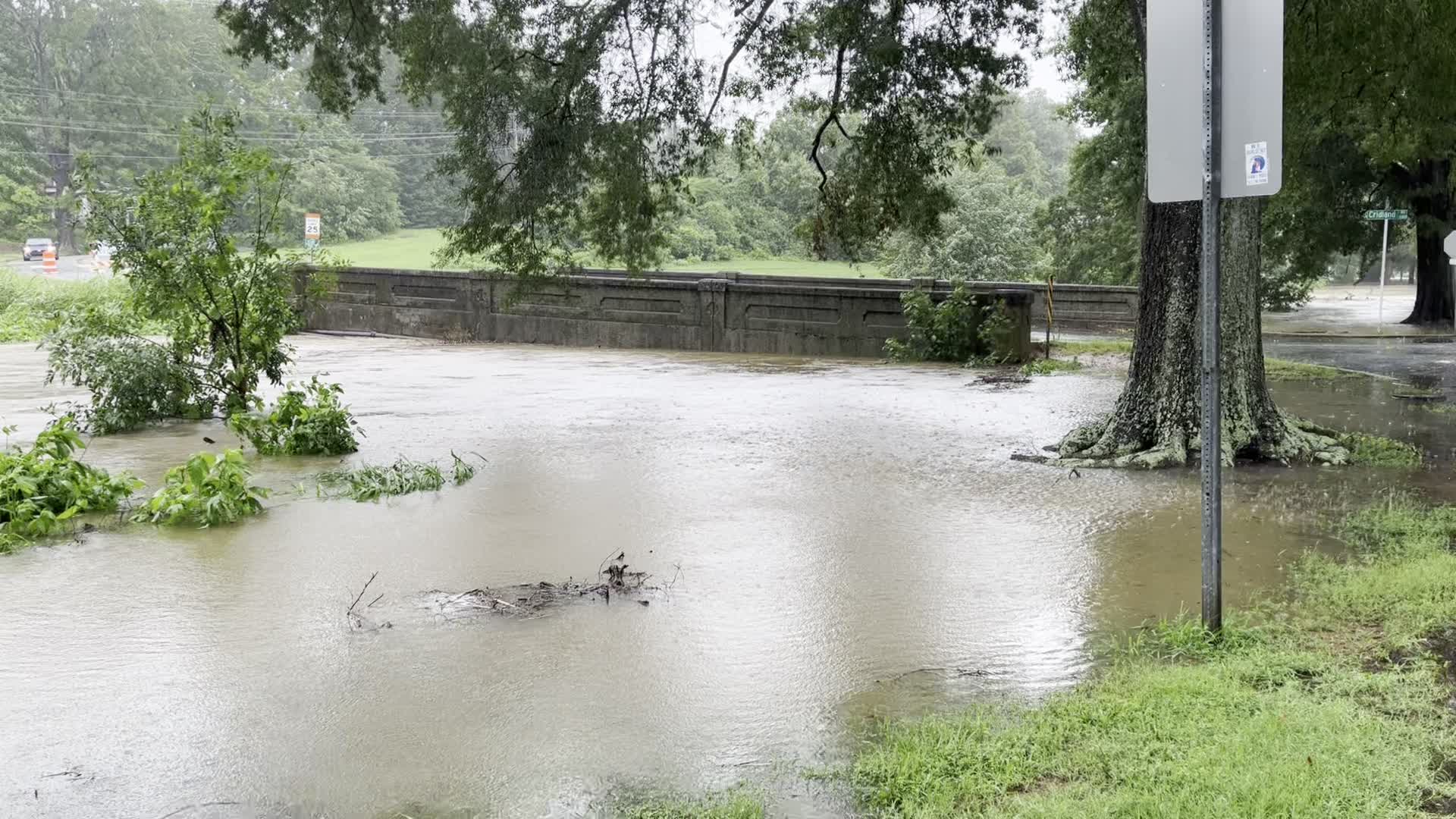 Flooding near Latham Road in Greensboro – FOX8 WGHP