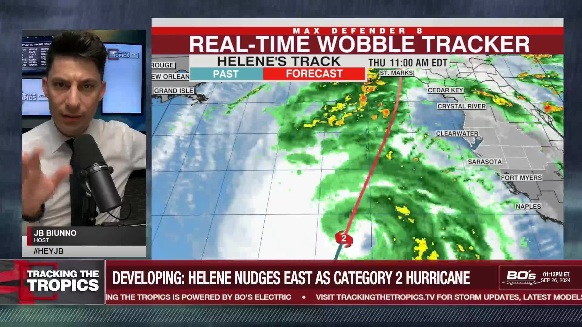 Hurricane Helene: How to effectively read the Wobble Tracker – CBS 42