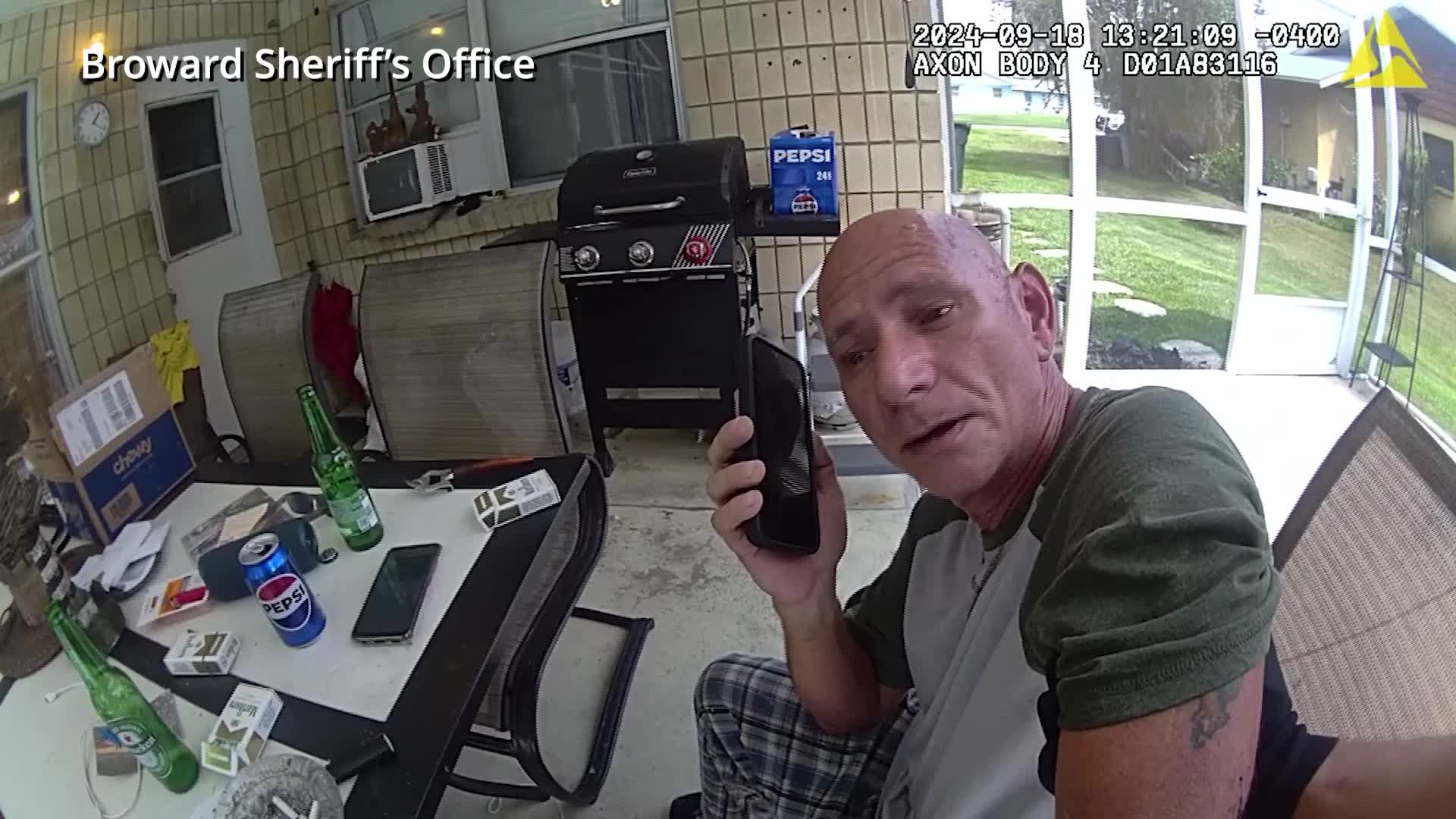 Carl Lombardo arrest bodycam – WFLA