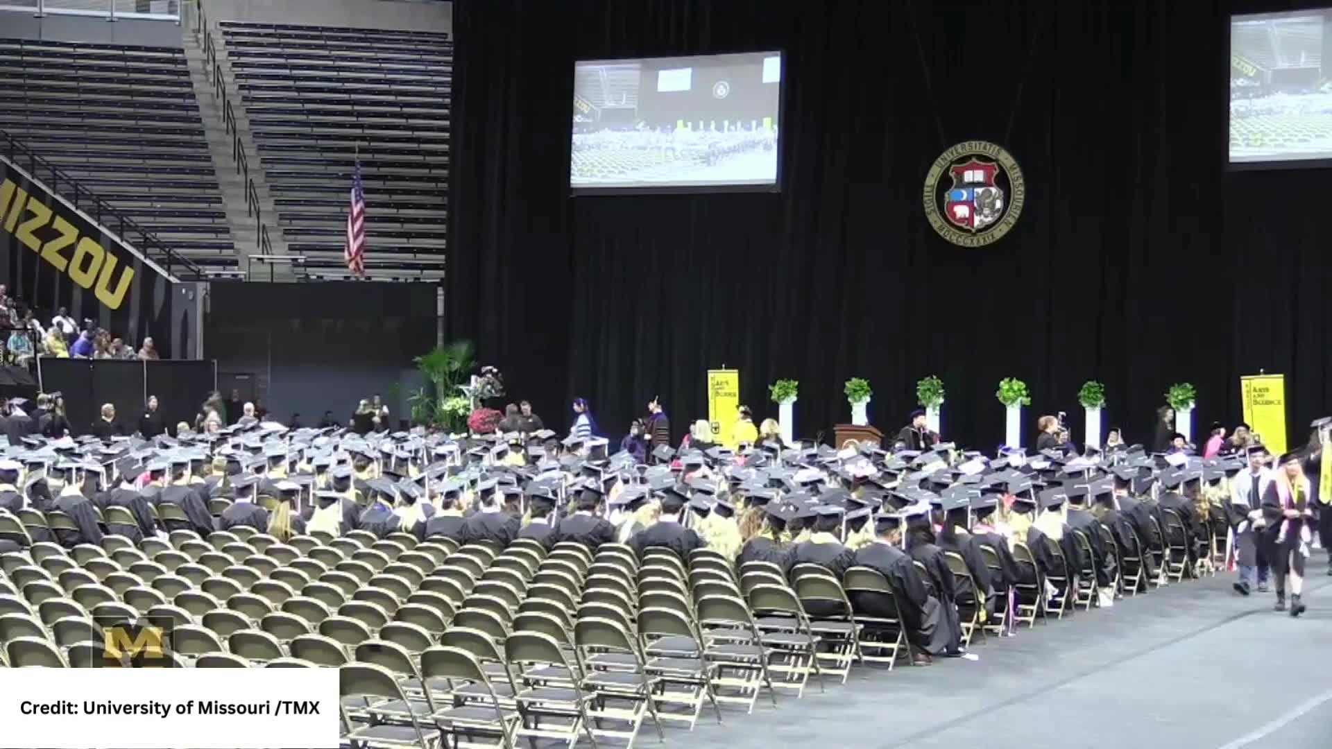 Riley Strain’s family receives posthumous diploma, standing ovation at ...