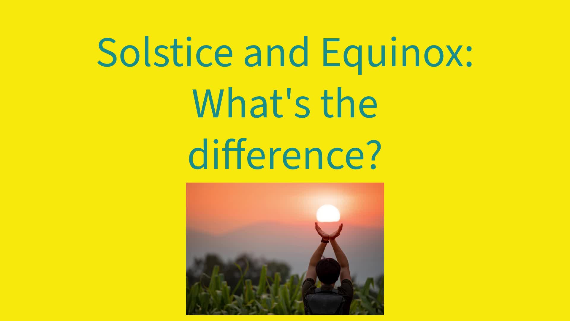 Solstice and Equinox: What’s the difference? – Eyewitness News (WEHT/WTVW)