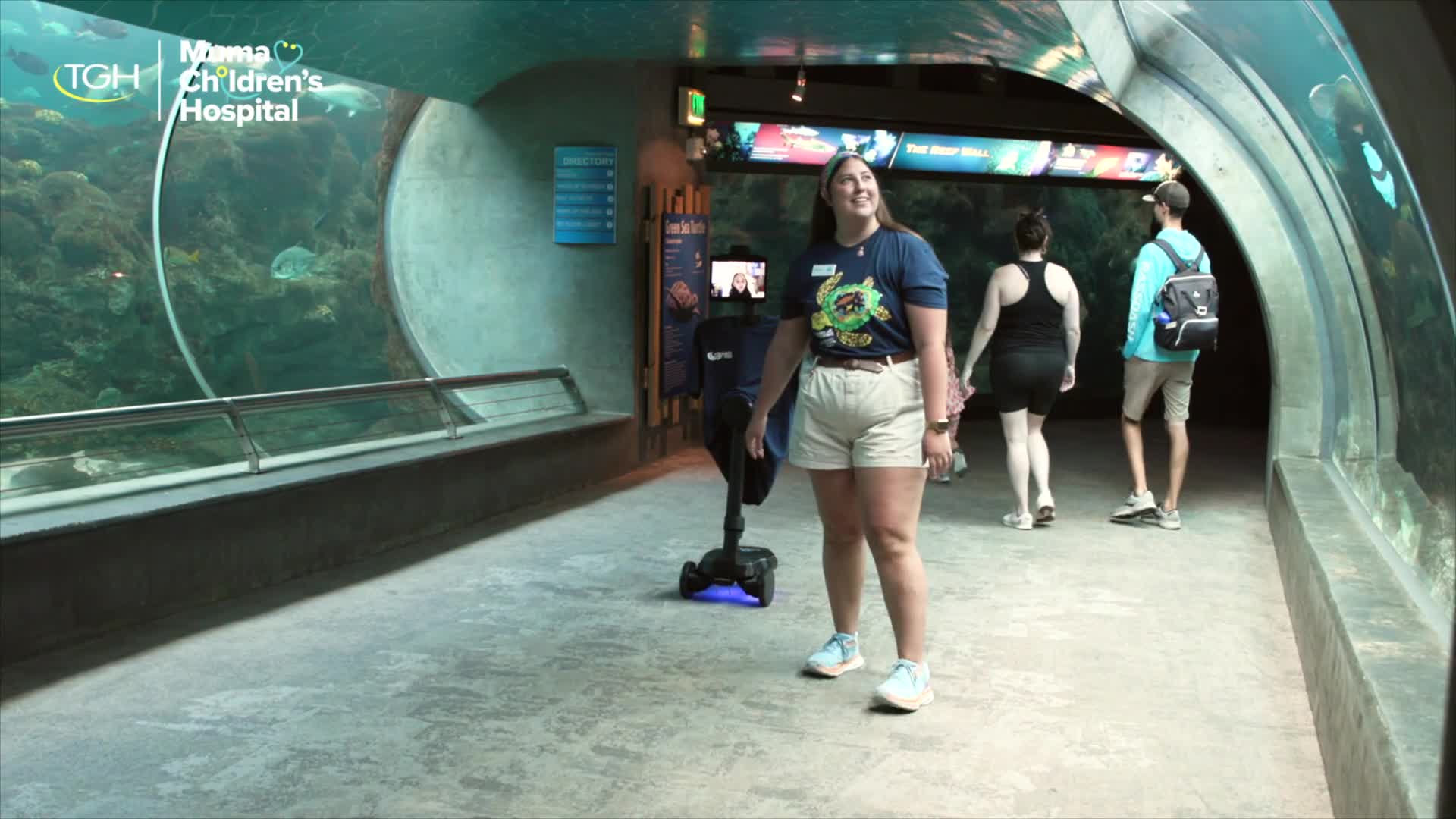 TGH Aquabot at Aquarium – WFLA