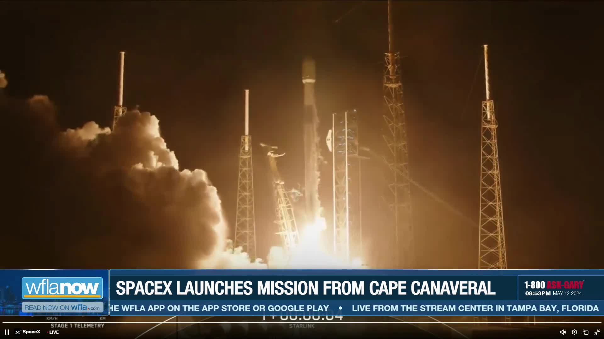 SpaceX launches 23 Starlink satellites from Florida as Northern Lights ...