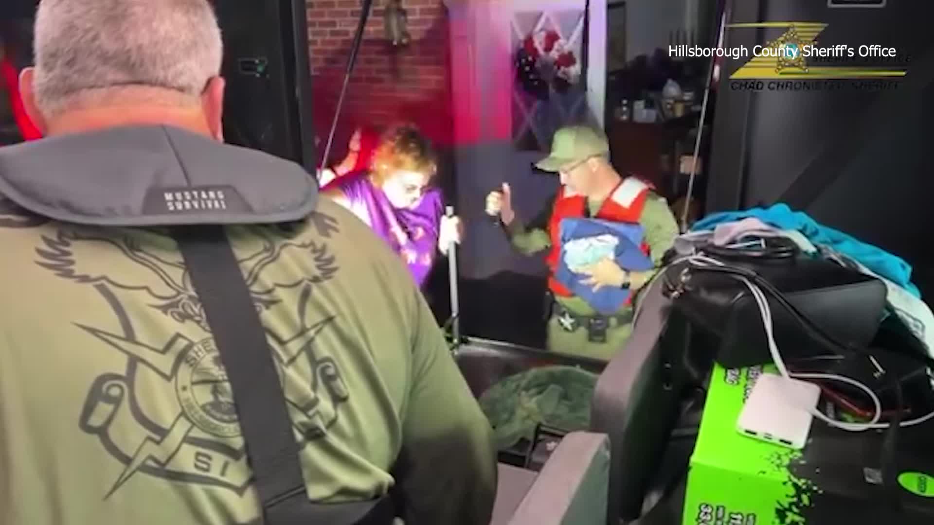 97-year-old rescued from flooded home in Hillsborough – WFLA