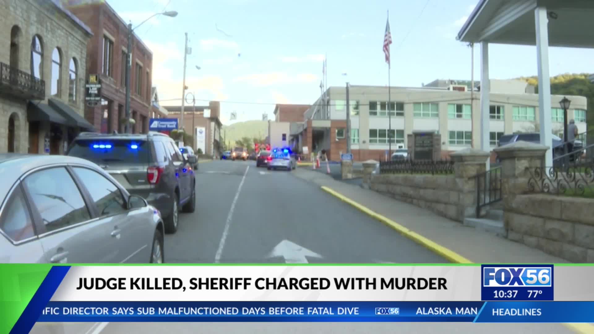 Sheriff charged after Letcher County judge fatally shot in chambers ...