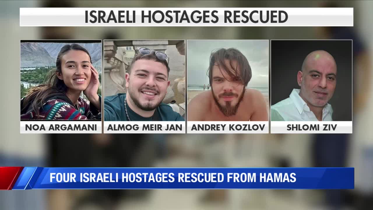 Four Israeli hostages rescued from Hamas – WFXRtv