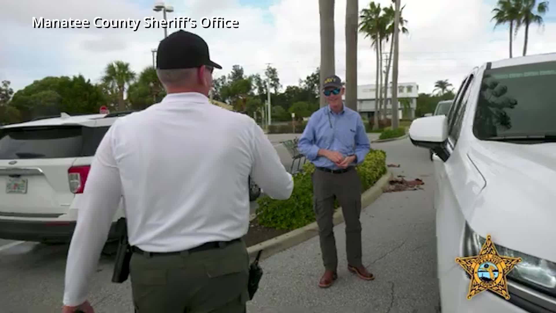 Rick Scott tours Helene damage on Anna Maria Island – WFLA