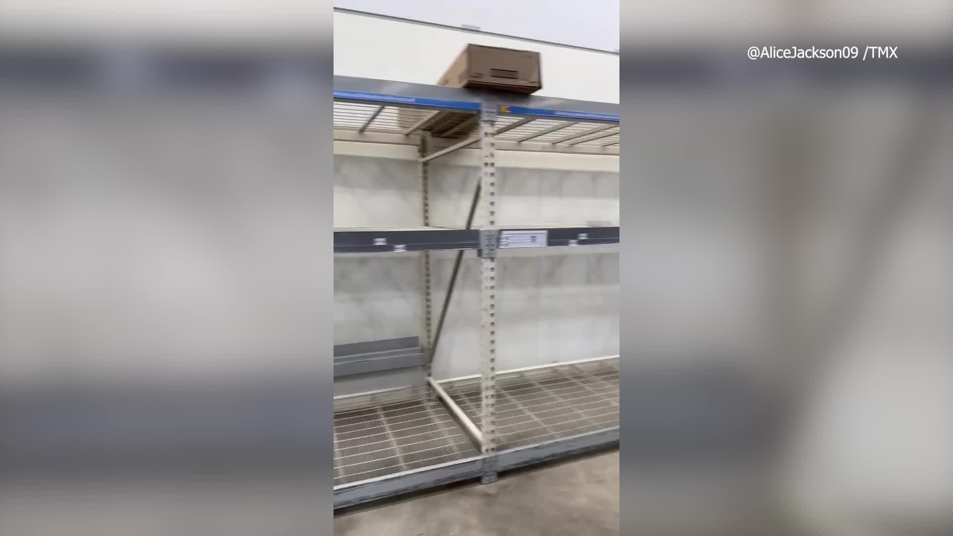 Shelves cleared at Florida Walmart amid port strike – WFLA