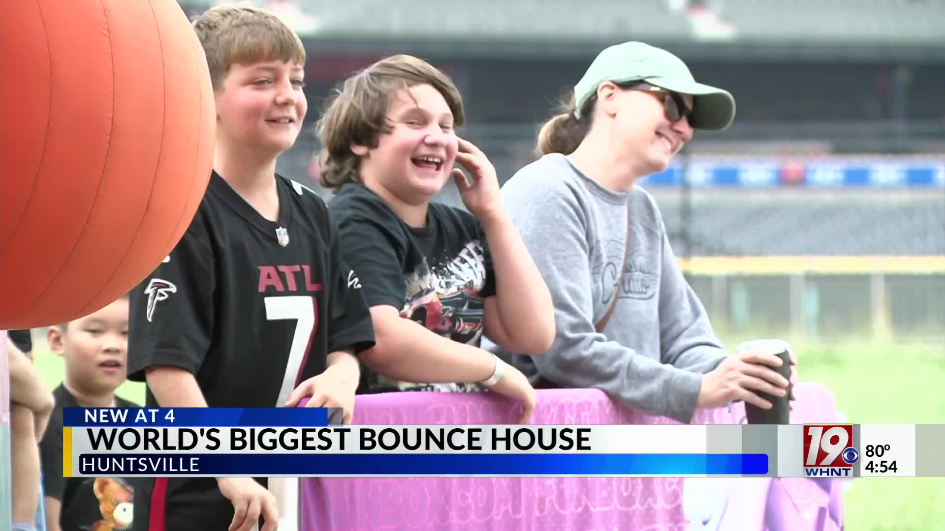 World’s Biggest Bounce House | October 2, 2024 | News 19 at 4:30 p.m ...